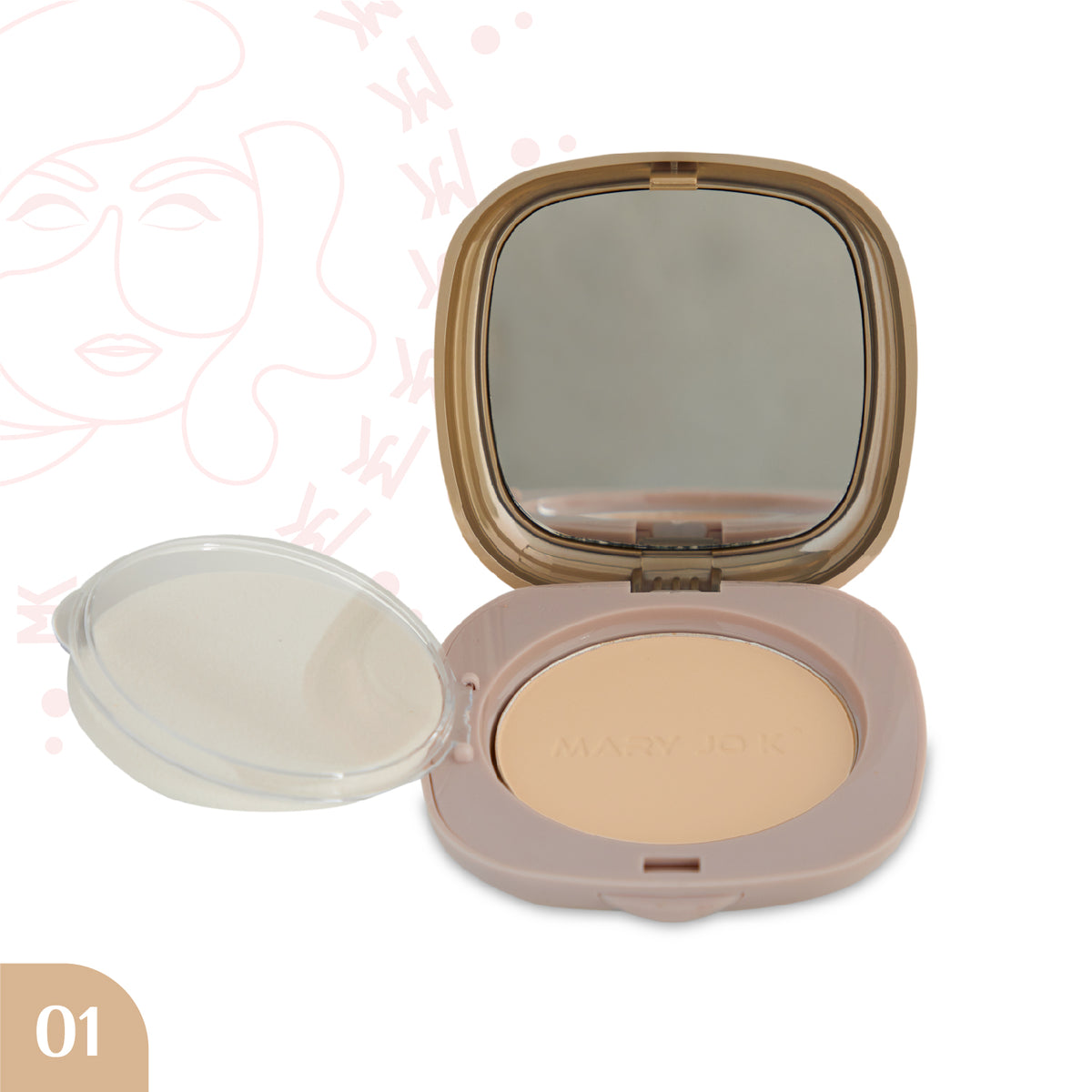 Oil Control Compact Powder – MaryJoK